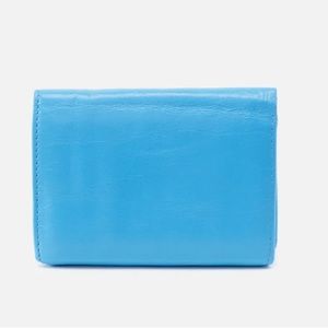 HOBO | Bags | Hobo Robin Compact Wallet Color Tranquil Blue | Poshmark